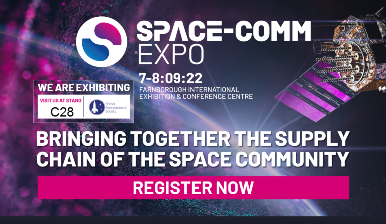 BIS at Space-Comm Expo 7-9 September 2022 - The British Interplanetary ...